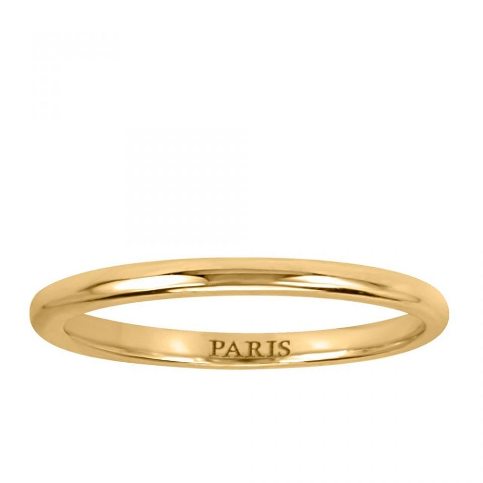 18kt Yellow Gold Eternal 1.5mm Classic Wedding Ring - Paris Jewellers